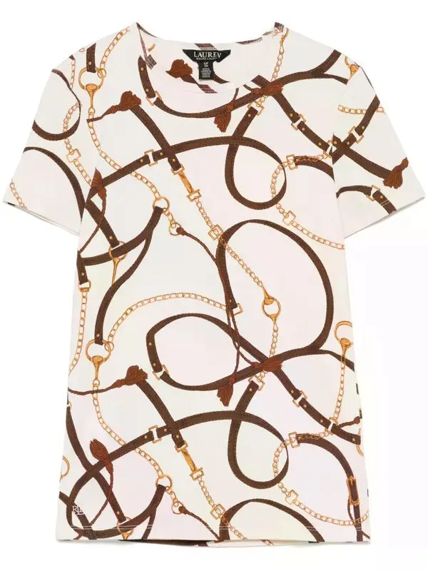 Ralph Lauren Printed T-shirt - Neutrals