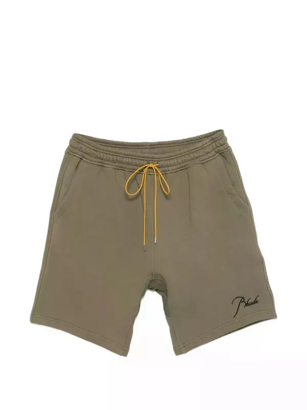 Rhude Classique Drawstring Shorts - Green