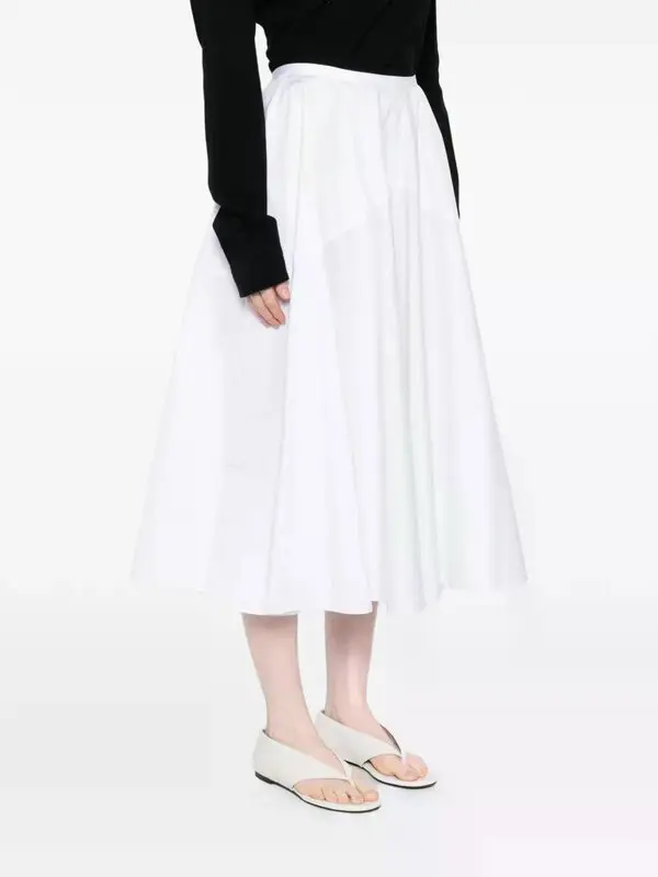 Bite Studios Zip-fastening Midi Skirt