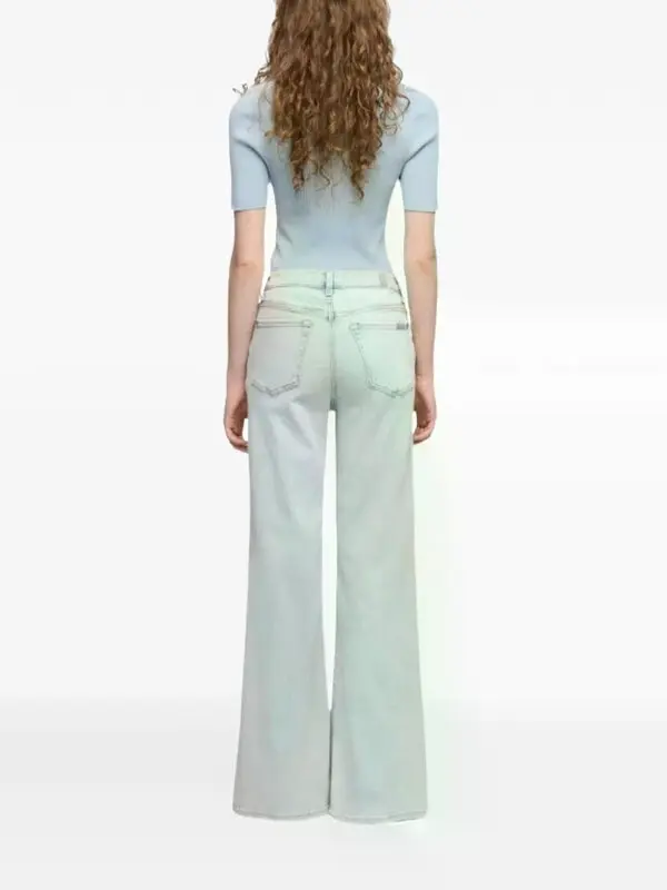 7 For All Mankind High-rise Flared Jeans