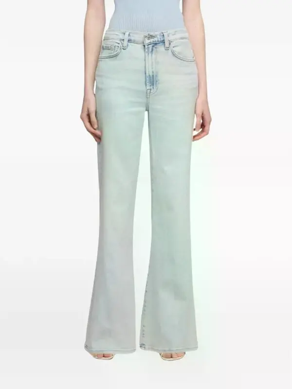 7 For All Mankind High-rise Flared Jeans