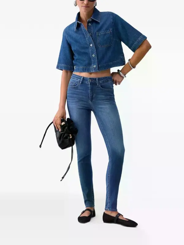 Liu Jo Appliquéd Skinny Jeans