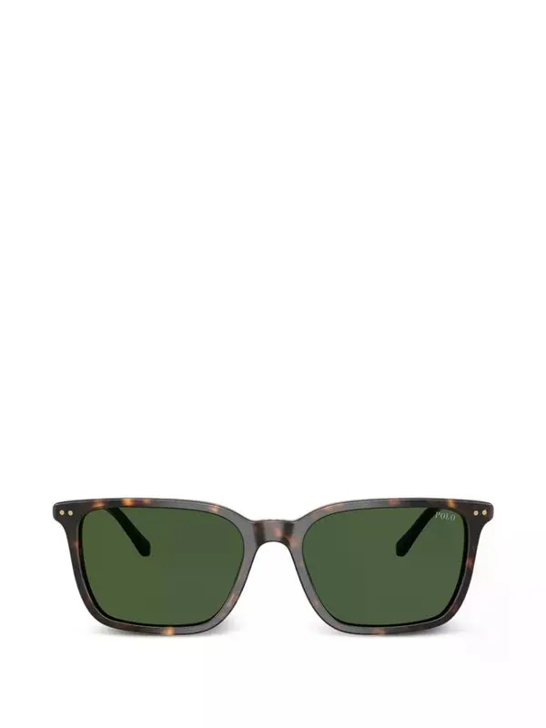 POLO RALPH LAUREN EYEWEAR Square-frame Sunglasses - Brown
