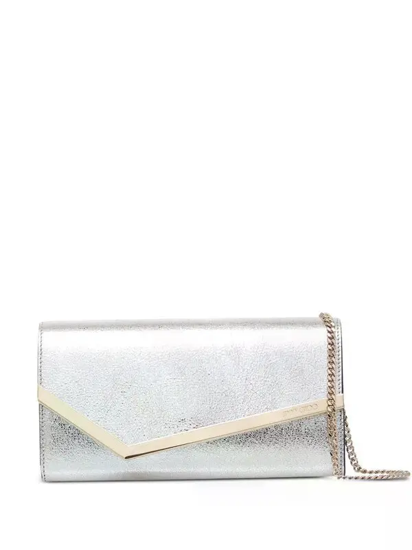 JIMMY CHOO Emmie Clutch Bag - Metallic