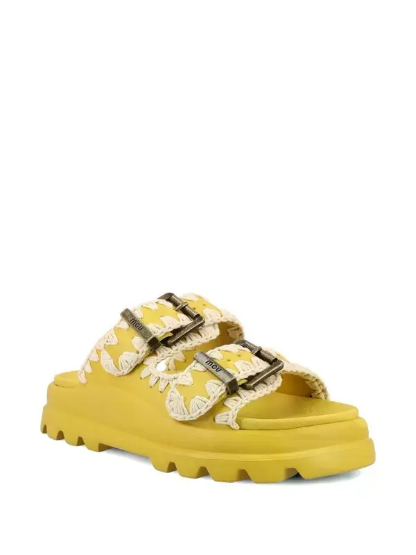 Mou Eva Two-buckle Sandals