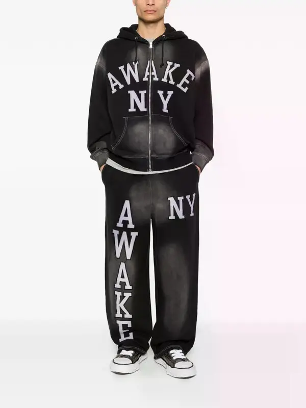 AWAKE NY Letter Appliqués Trousers