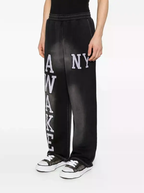AWAKE NY Letter Appliqués Trousers