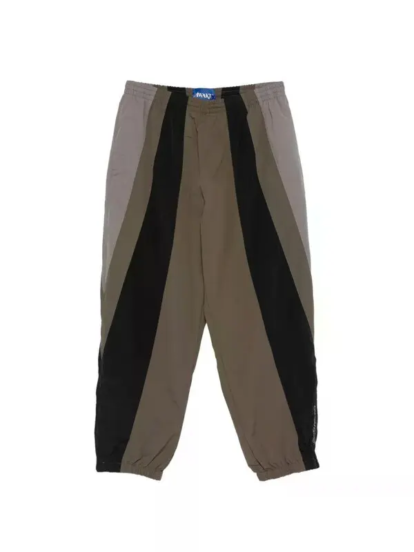 AWAKE NY Pusherman Colourblock Track Pants - Green