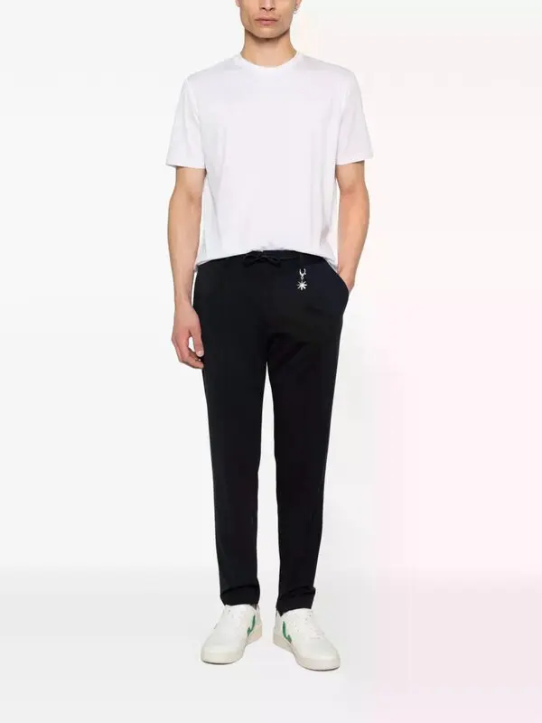 MANUEL RITZ Charm-detail Trousers - Blue