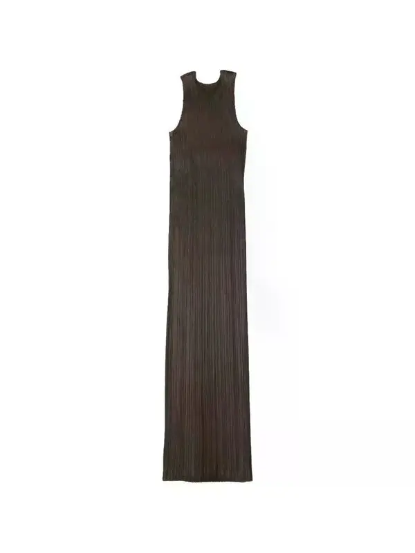 Issey Miyake Pleated Maxi Dress