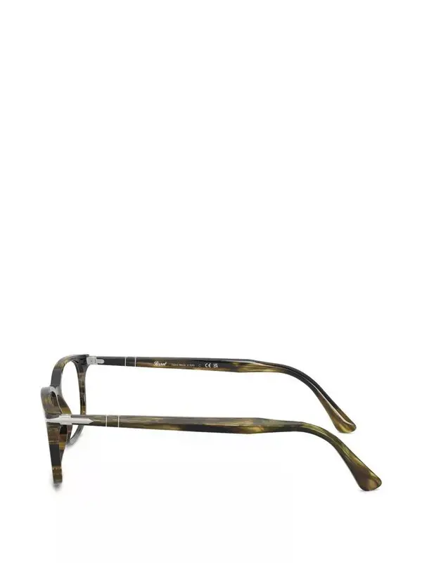 Persol Square Frame Eyeglasses - Brown