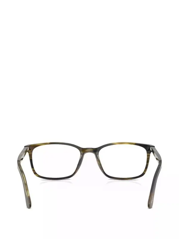 Persol Square Frame Eyeglasses - Brown