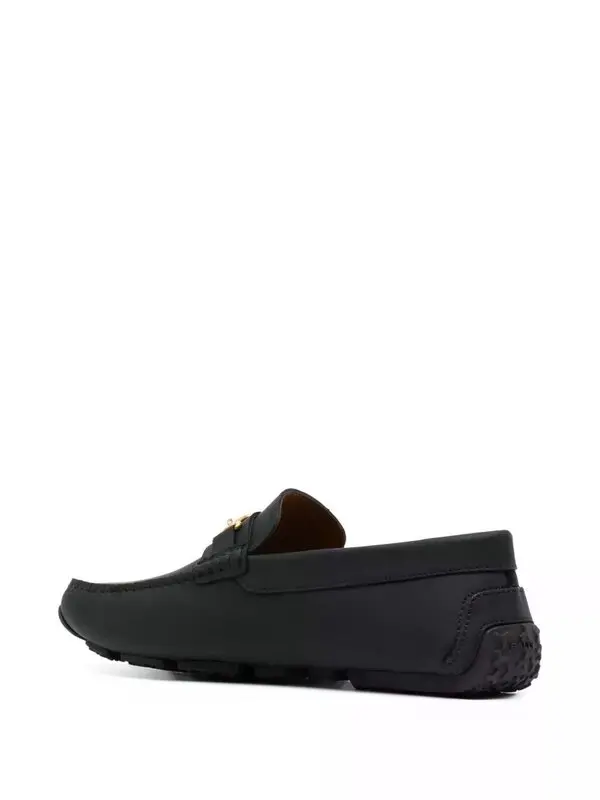 Bally Pilot Leather Loafers