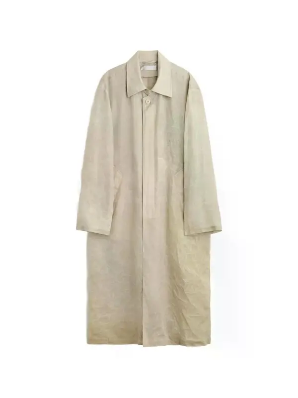 Our Legacy Oversized Waxed Cloak Coat