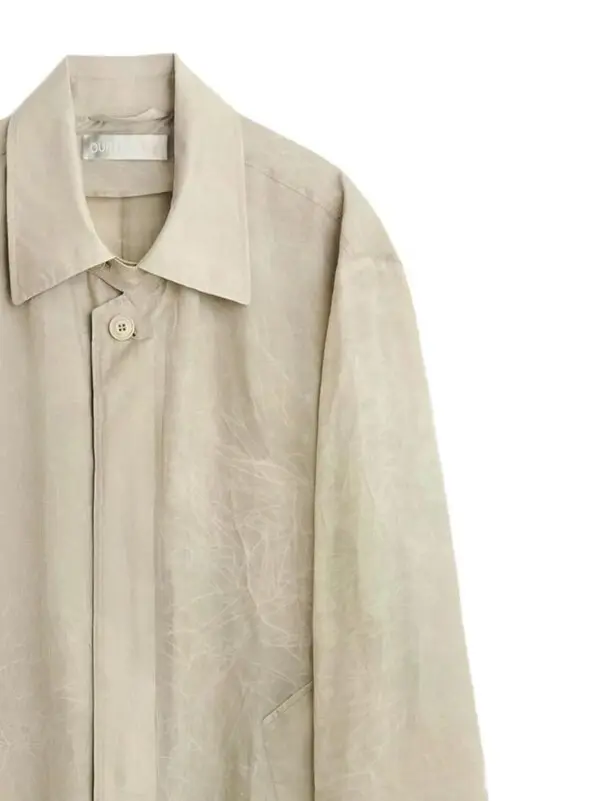 Our Legacy Oversized Waxed Cloak Coat