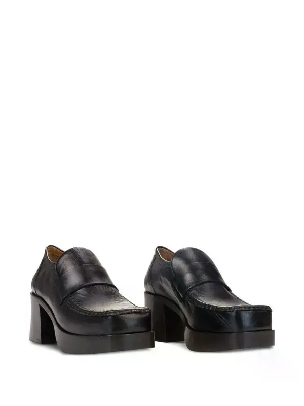 Marni Pierced Platform Loafers