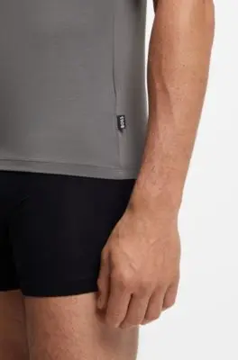 BOSS Three-pack Of Moisture-wicking Underwear T-shirts