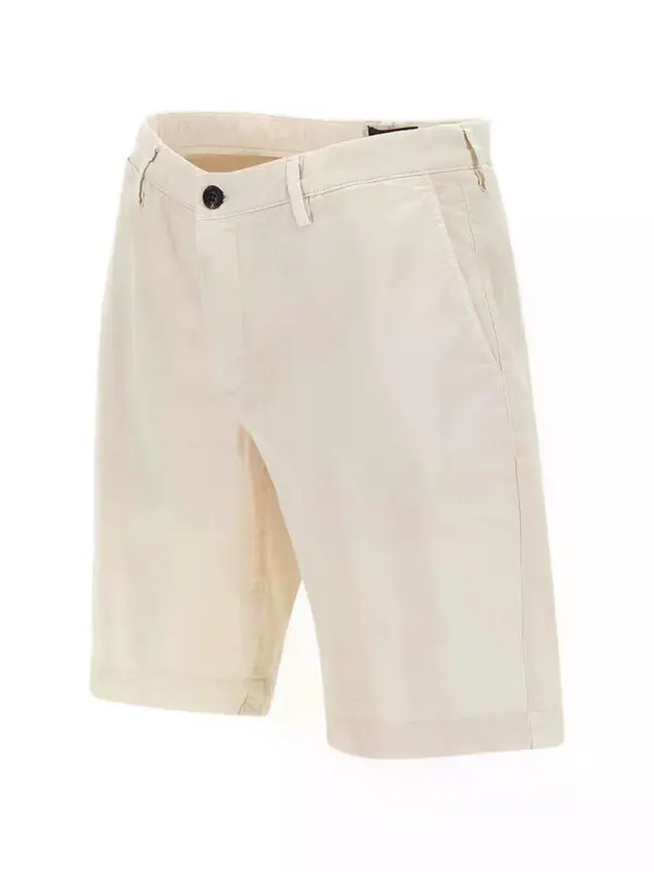 Peuterey Blane Button Shorts - Neutrals