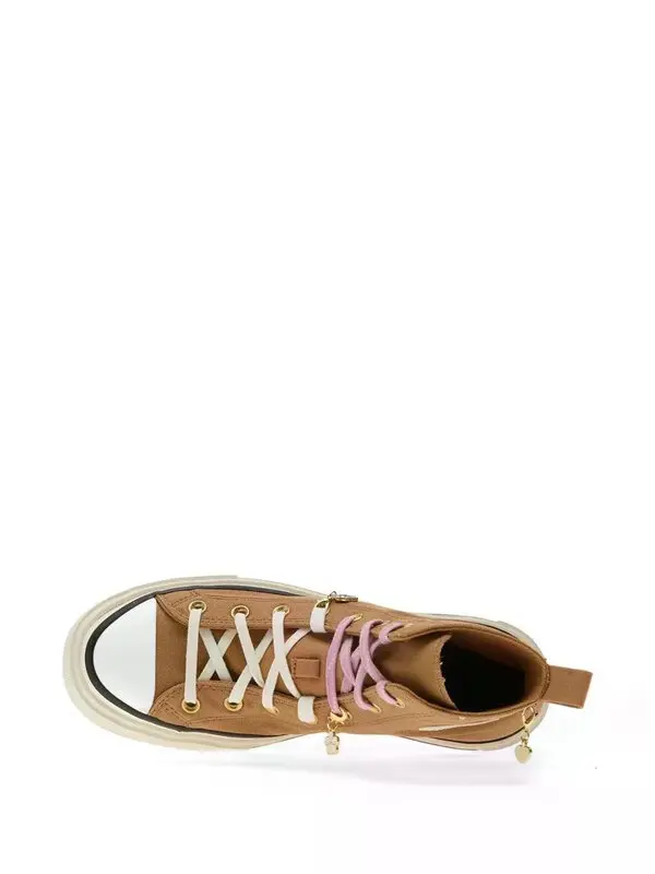 CONVERSE Chuck Taylor All Star Lift Double Stack Platform High-top Sneakers - Brown