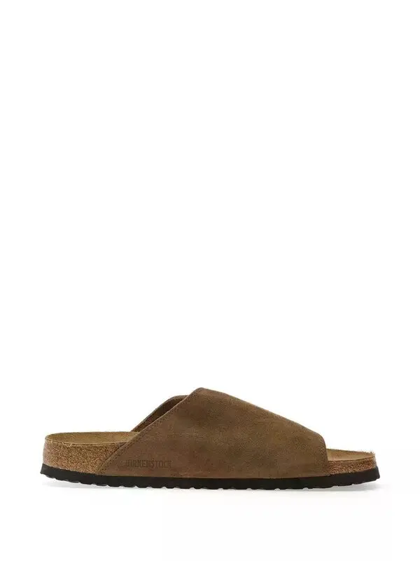 BIRKENSTOCK Solana Vl Suede Sandals - Brown