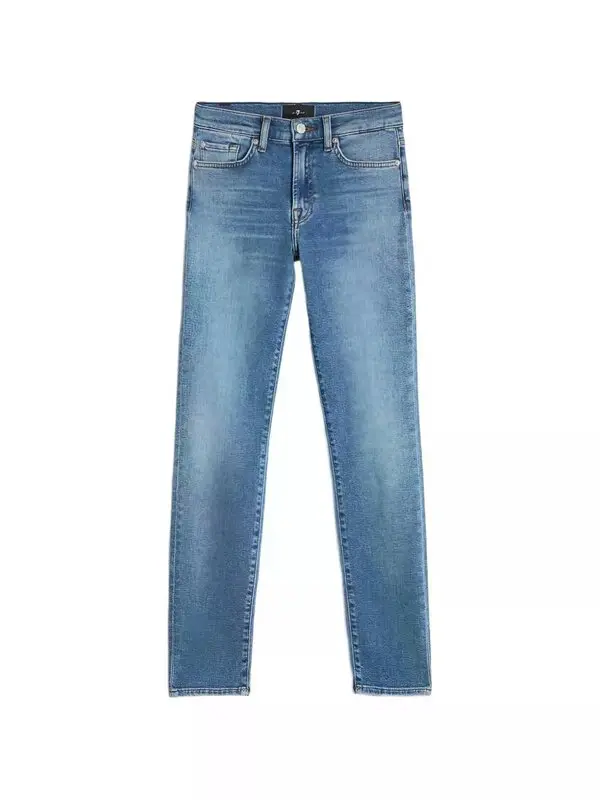 7 For All Mankind Roxanne Jeans With Logo Patch