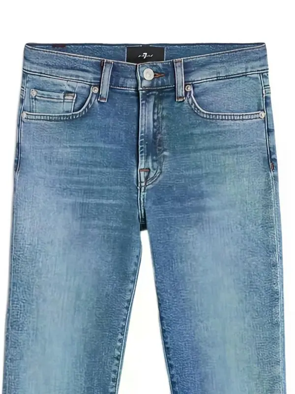 7 For All Mankind Roxanne Jeans With Logo Patch