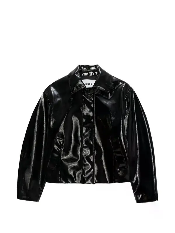 MSGM Point Collar Bomber Jacket