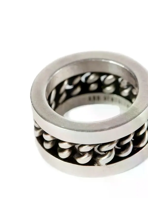 ANN DEMEULEMEESTER Marin Chain-detail Ring