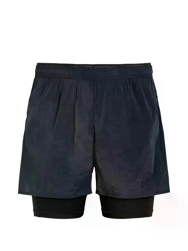LITERARY SPORT Myles Running Shorts With Logo Patch