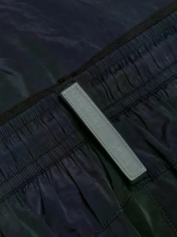 LITERARY SPORT Myles Running Shorts With Logo Patch