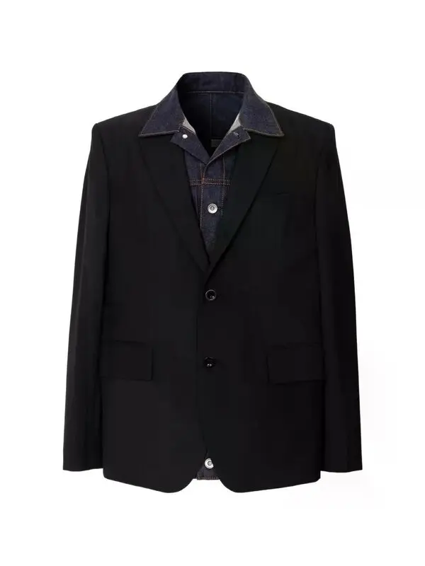 Sacai Button-fastening Jacket