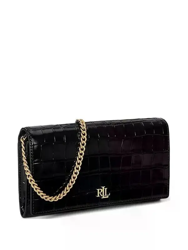 Ralph Lauren Adair Ii Chain-strap Cross-body Bag - Black