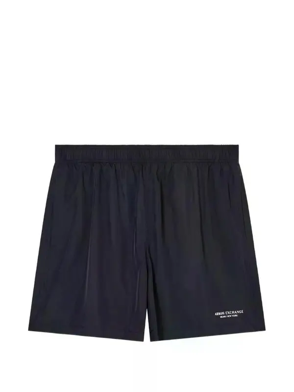 Armani Exchange Swim Boxers - Blue