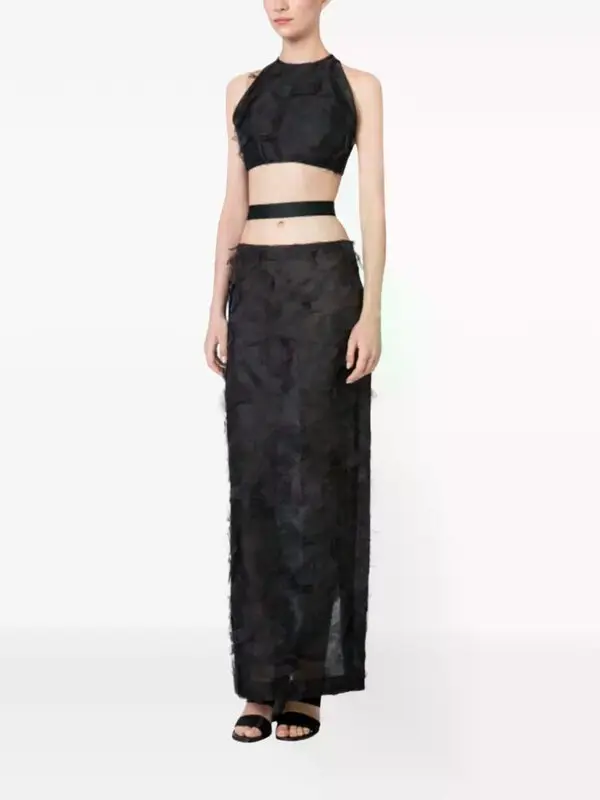 Max Mara Cut-out Crop Top