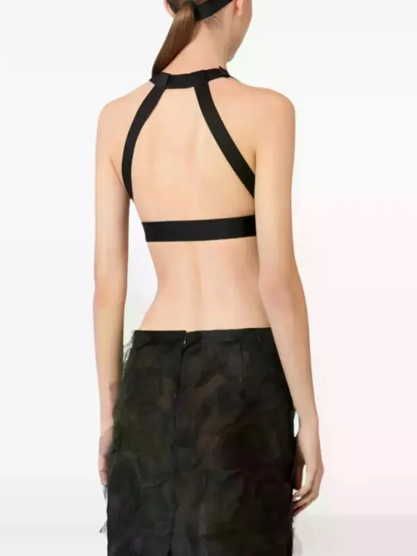 Max Mara Cut-out Crop Top