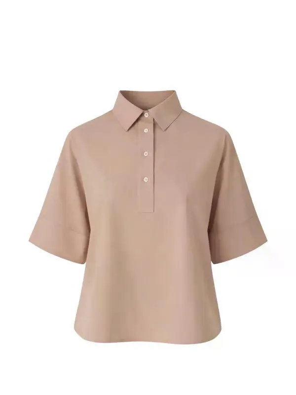 GRAN SASSO Buttoned Short-sleeve Shirt