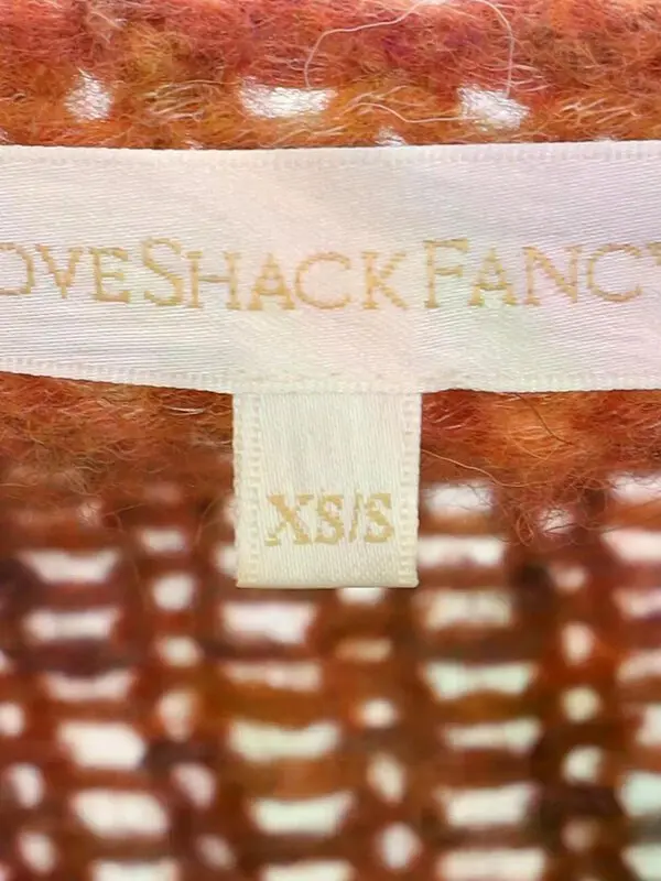 LoveShackFancy Belted Long Sleeve Cardigan
