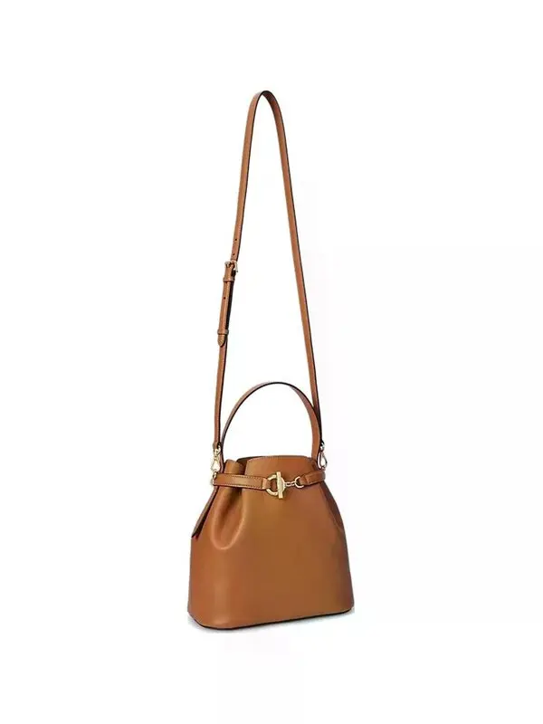 Ralph Lauren Bucket Bag With Gold-tone Hardware - Neutrals