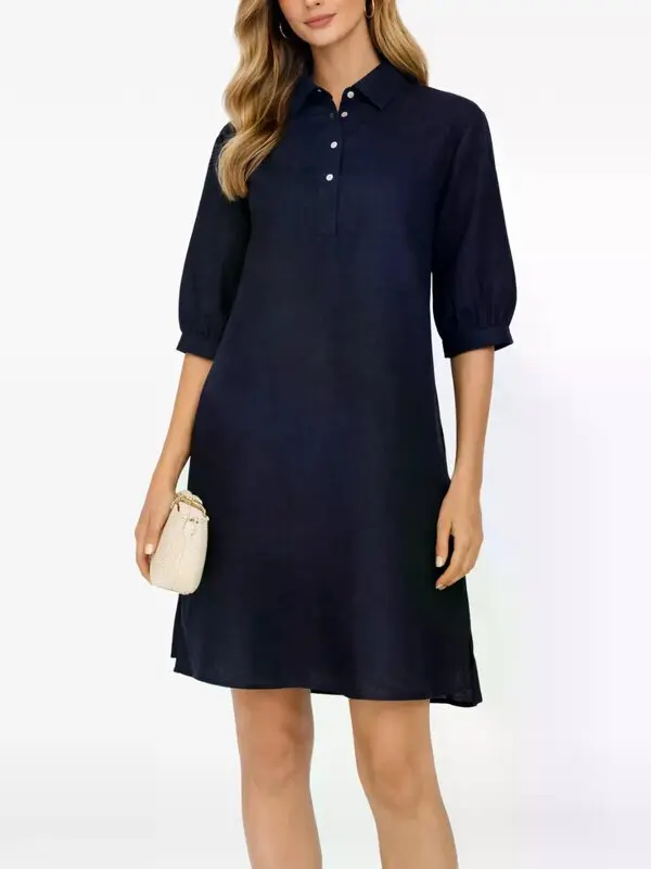 GRAN SASSO Collared Button-down Shirt