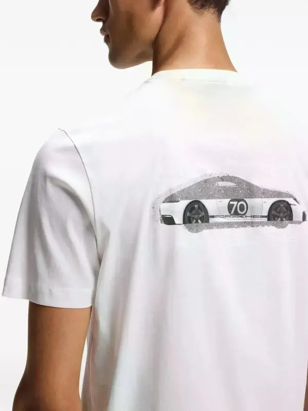 BOSS X Porsche Car-graphic T-shirt