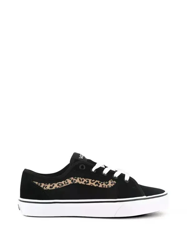 VANS Knu Skool Leopard-panel Sneakers