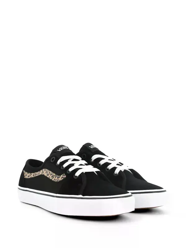VANS Knu Skool Leopard-panel Sneakers
