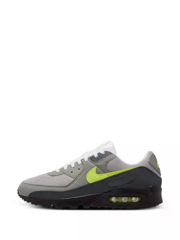 Nike Air Max 90 Lace-up Sneakers - Grey
