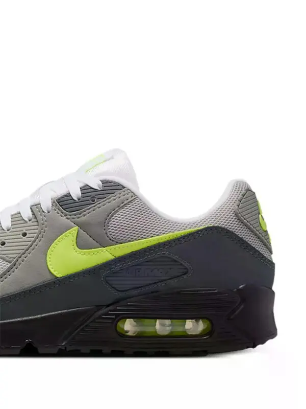 Nike Air Max 90 Lace-up Sneakers - Grey