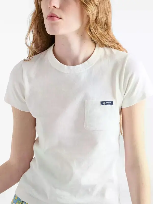 Prada Cotton Pocket T-shirt