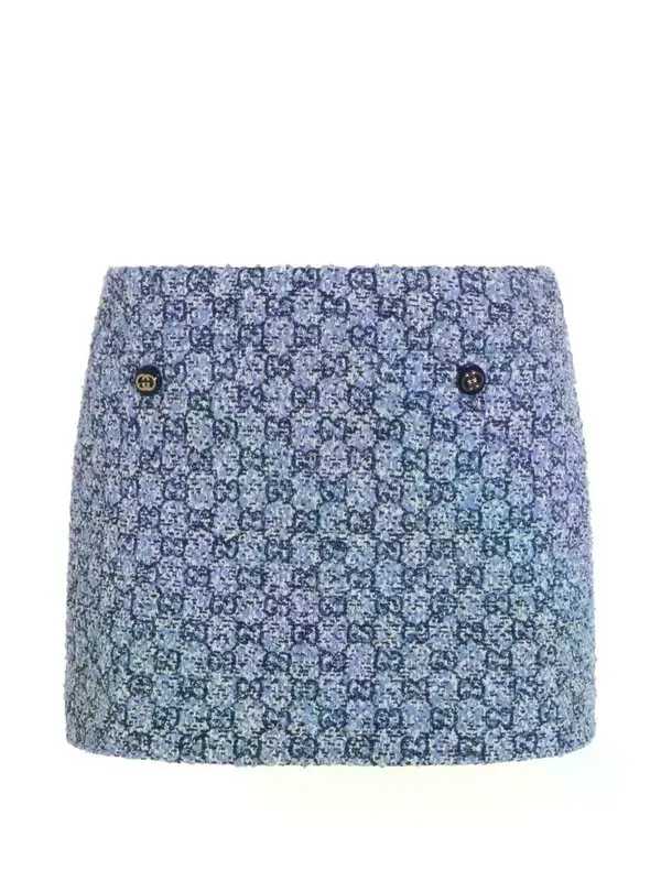 Gucci Mini Skirt With Button Detail