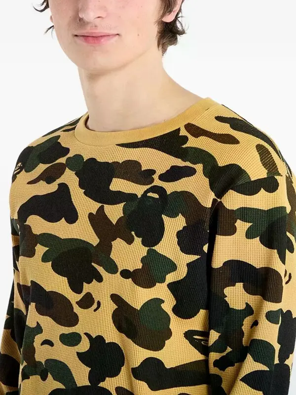 A BATHING APE Camo-print T-shirt
