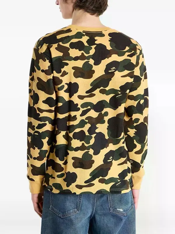 A BATHING APE Camo-print T-shirt