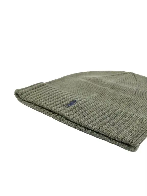 Polo Ralph Lauren Embroidered Logo Beanie - Green