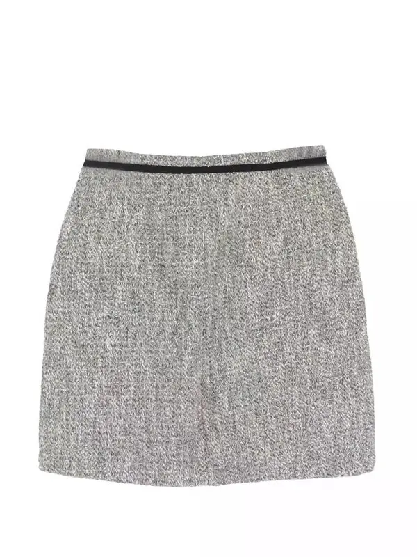 Maje Tweed Mini Skirt
